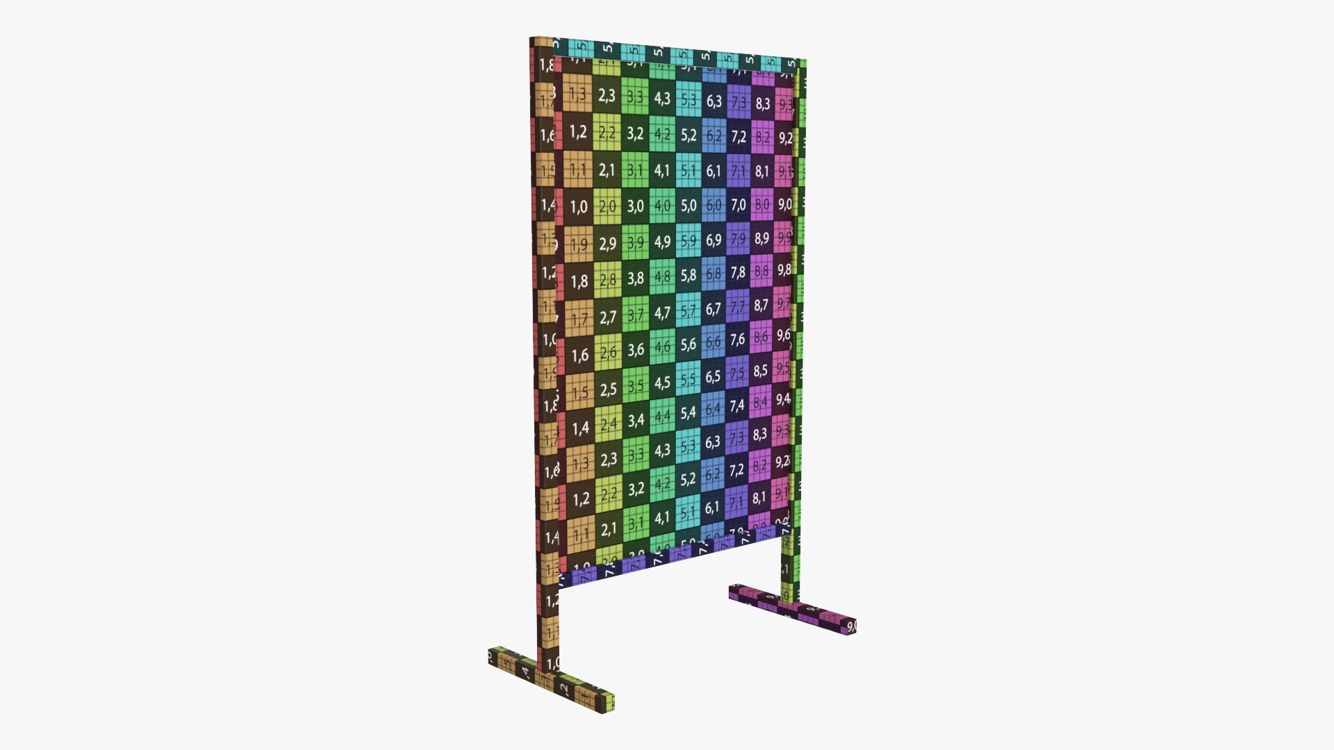 3D ad advertising stand - TurboSquid 1697227