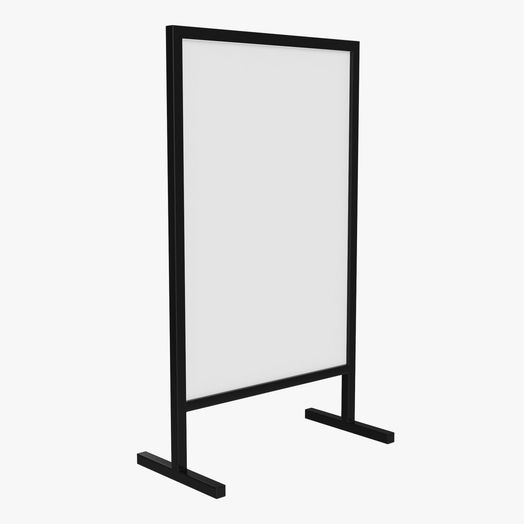 3D ad advertising stand - TurboSquid 1697227