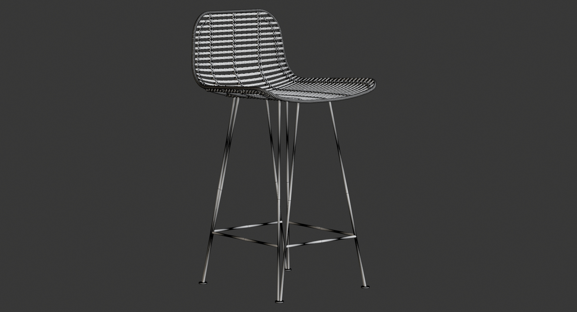 Bar Stool Living Modelo 3D - TurboSquid 1488930
