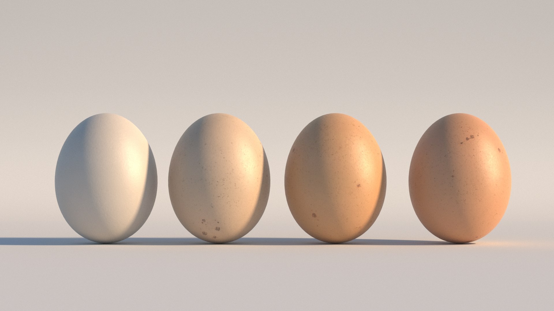 Pack Of Realistic Eggs Model - TurboSquid 1717083