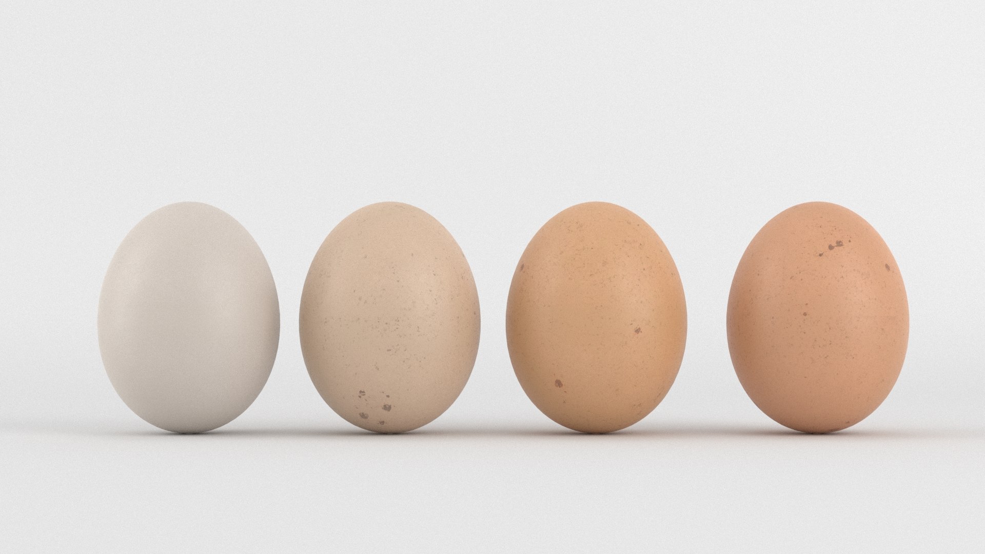 Pack Of Realistic Eggs Model - TurboSquid 1717083