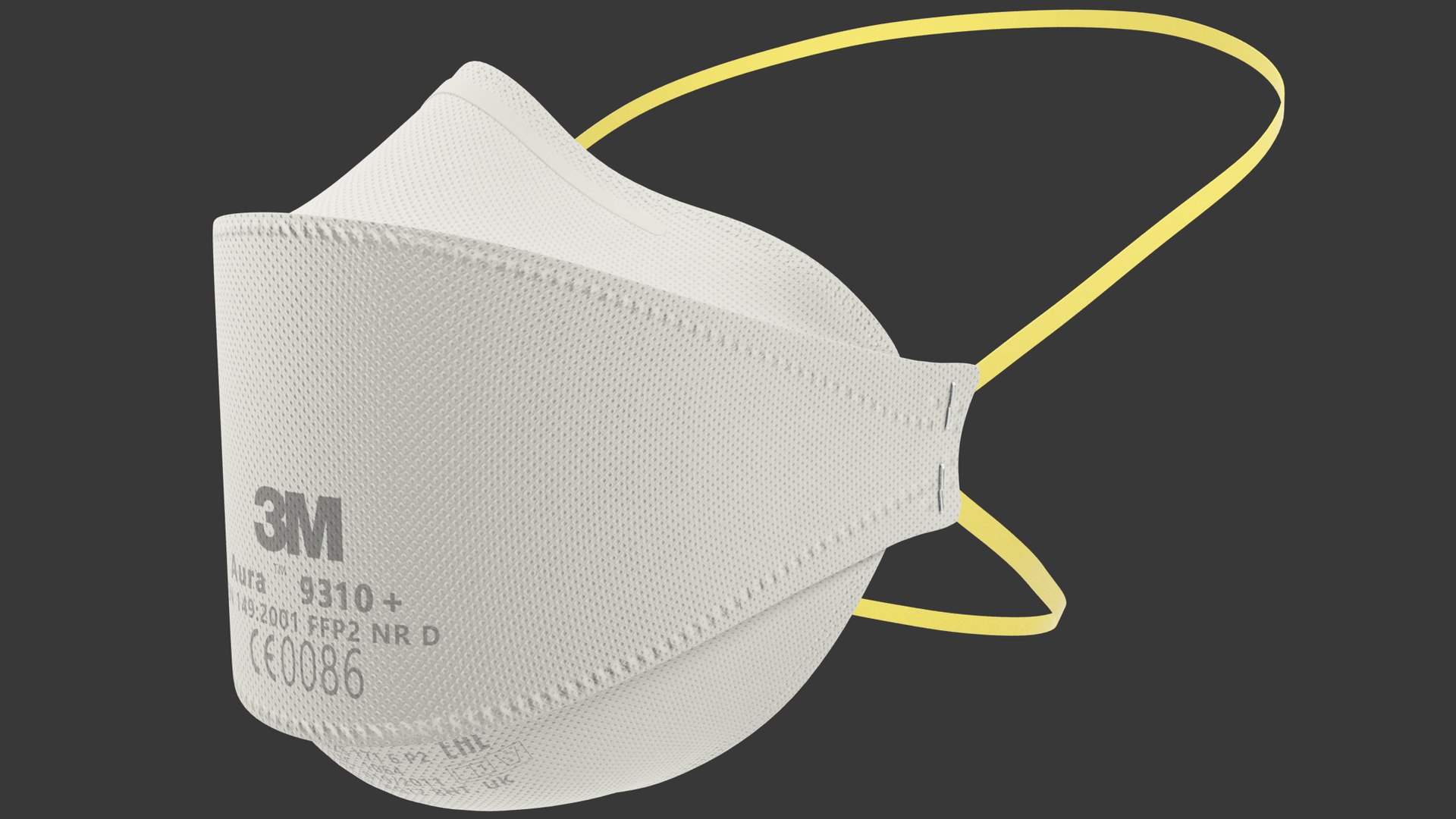 3D 3m aura mask model - TurboSquid 1582141