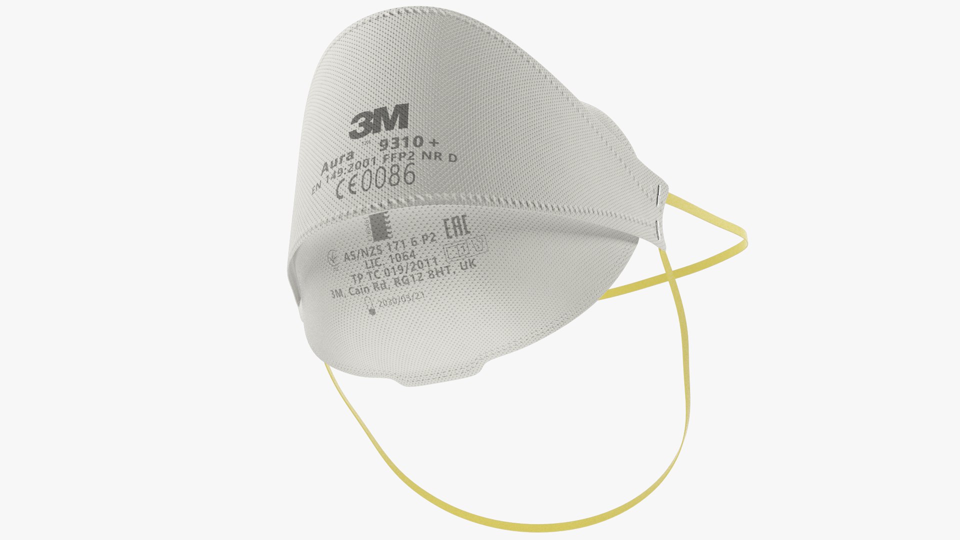 3D 3m aura mask model - TurboSquid 1582141