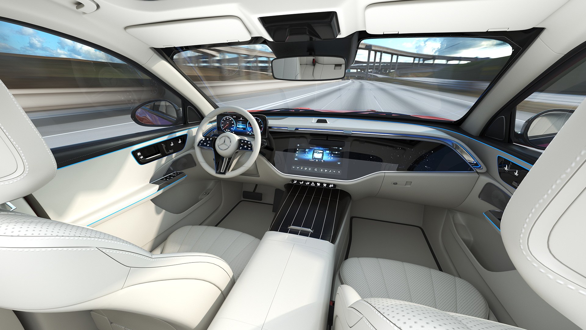 3D Mercedes E-class Red Color - TurboSquid 2164611