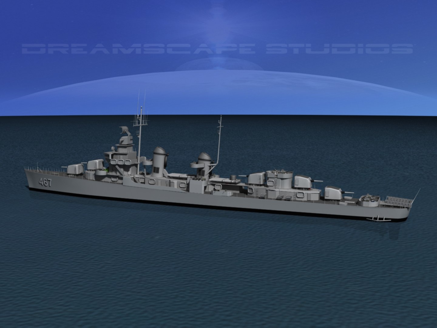 max anti-aircraft fletcher class destroyers