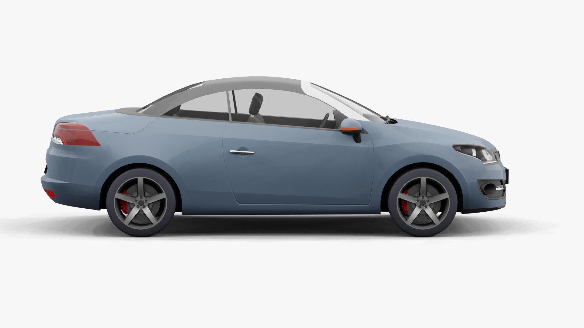 Renault Megane 2015 Convertible Lowpoly Model - TurboSquid 1979457