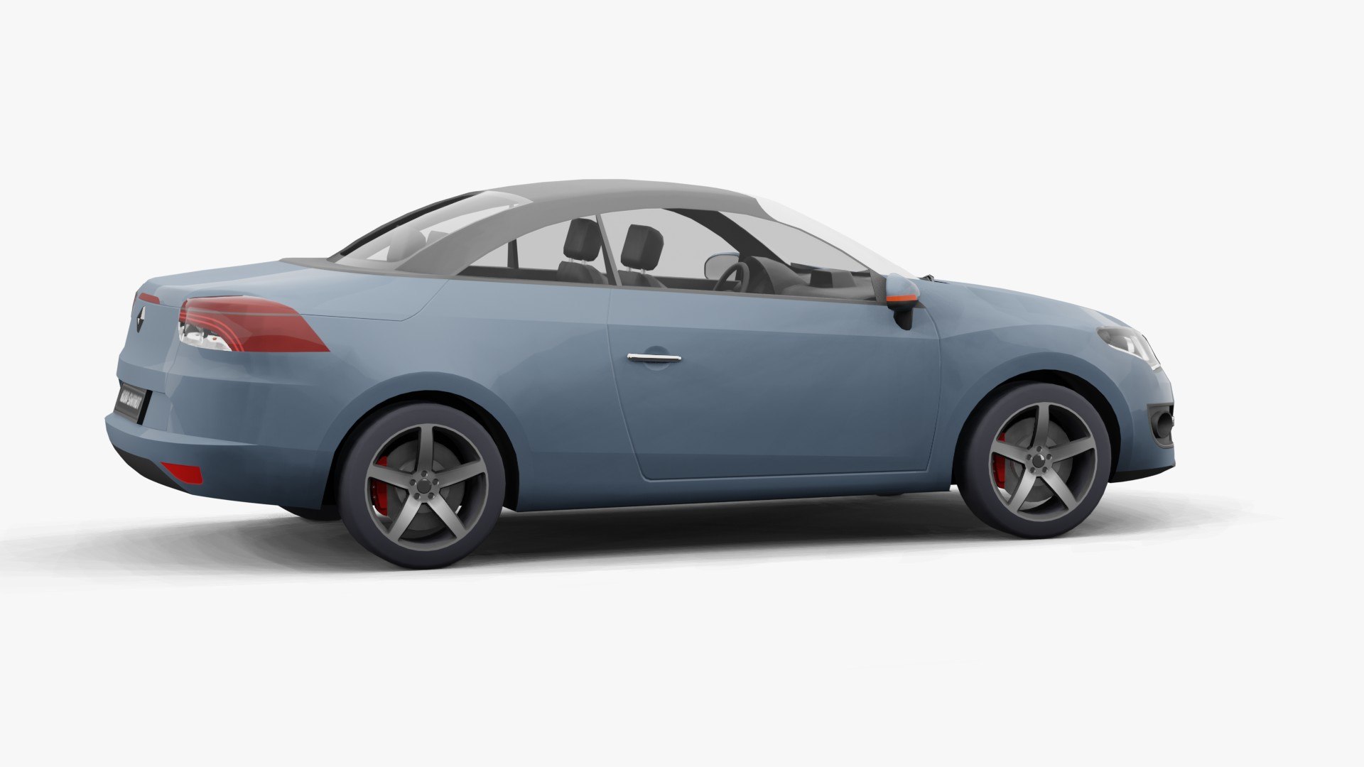 Renault Megane 2015 Convertible Lowpoly Model - TurboSquid 1979457