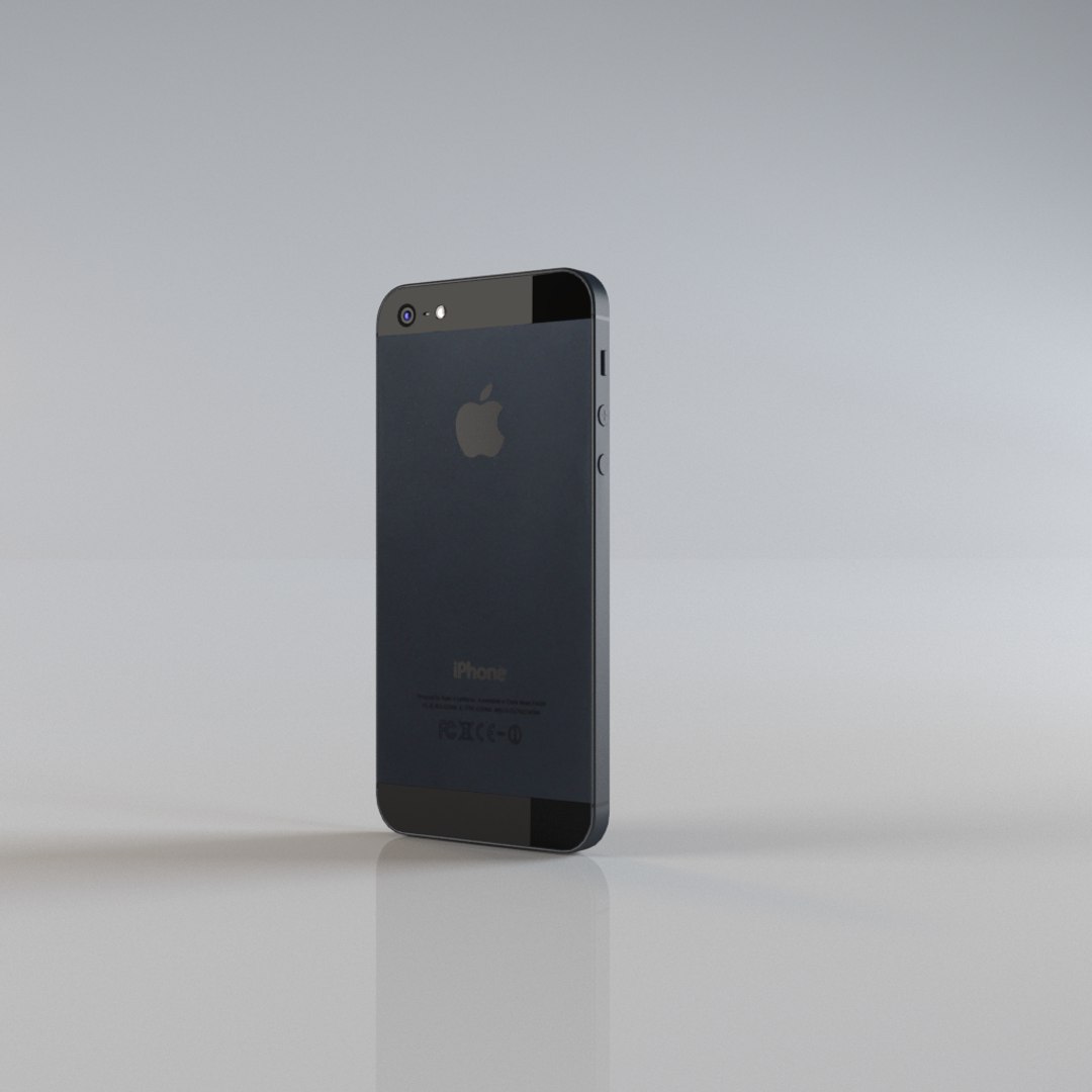 Apple Iphone 5 3d Model