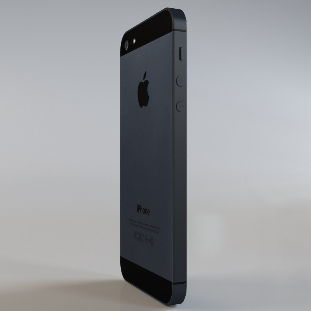 Apple Iphone 5 3d Model