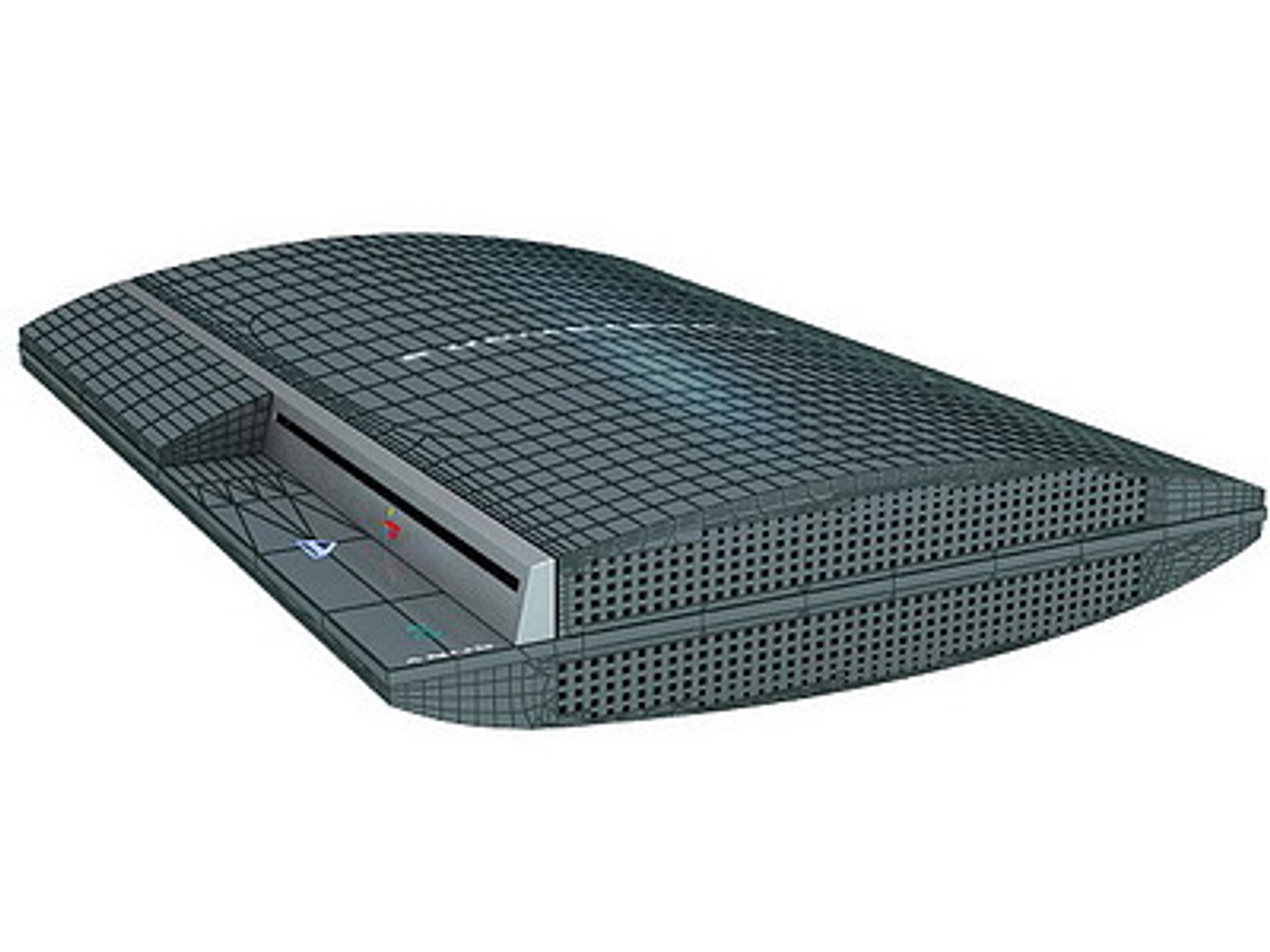 Sony Playstation 3 Console 3d Model