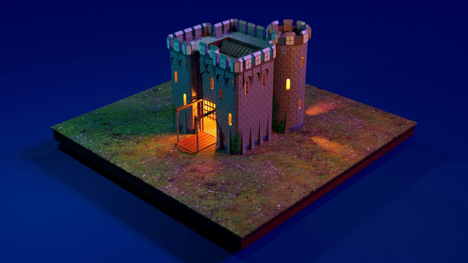 3D castle - TurboSquid 1656362