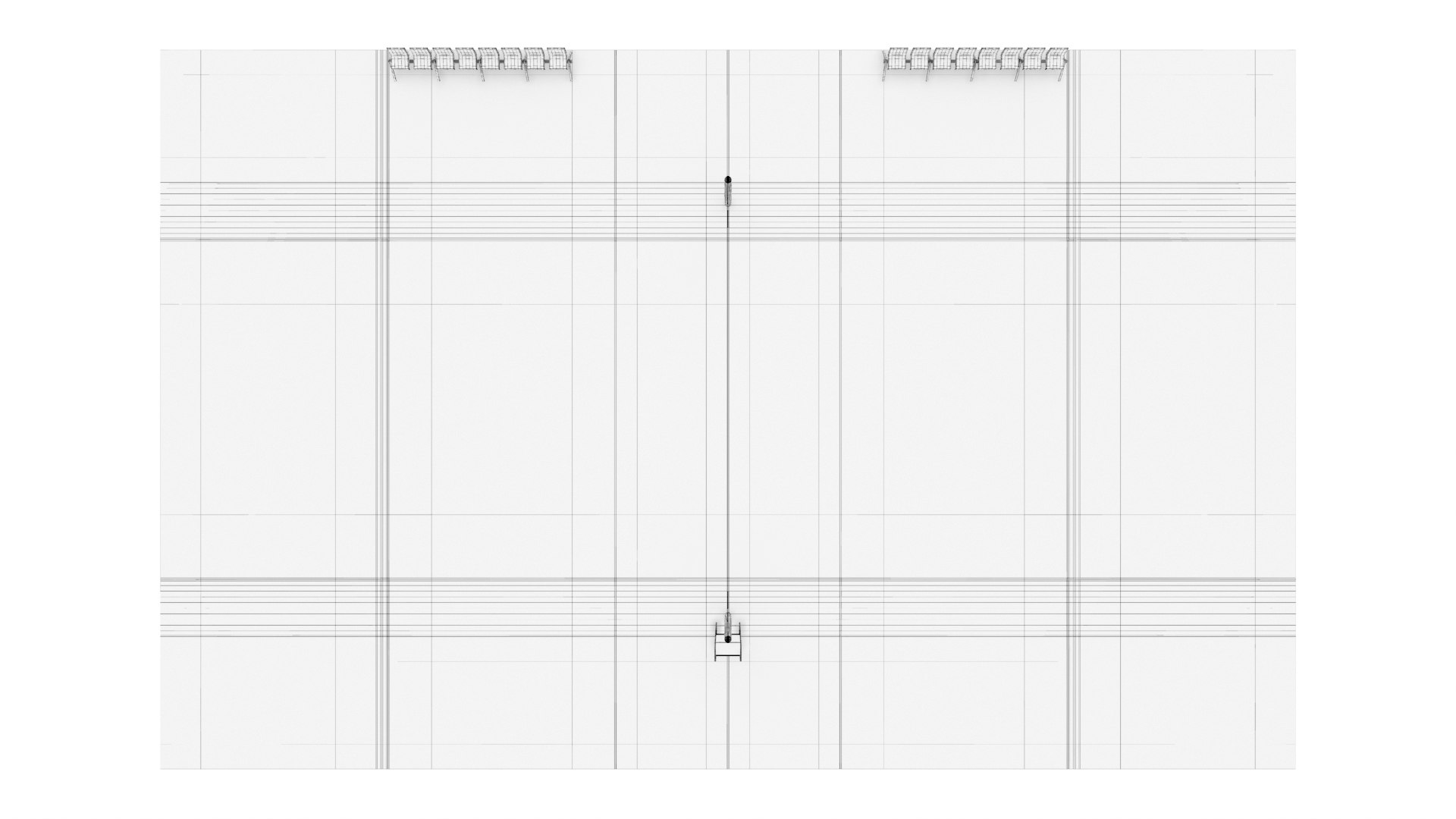 3D Volleyball Field 01 Model - TurboSquid 2223007