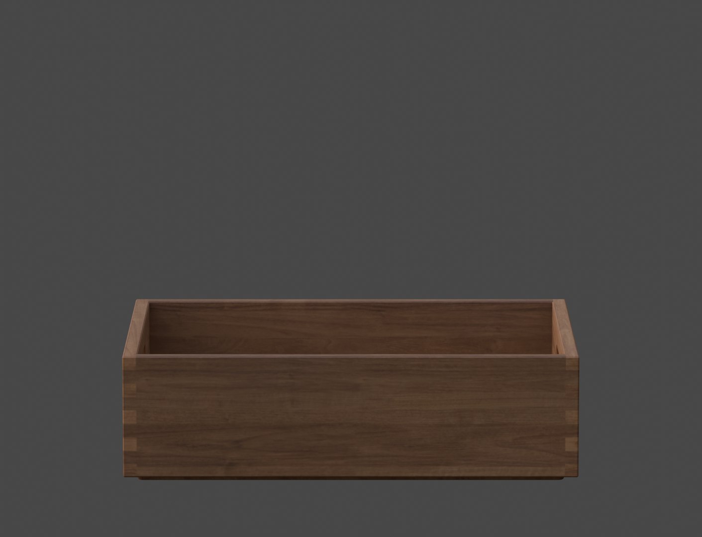 Low-Poly Wood Box 3D Model - TurboSquid 2321025