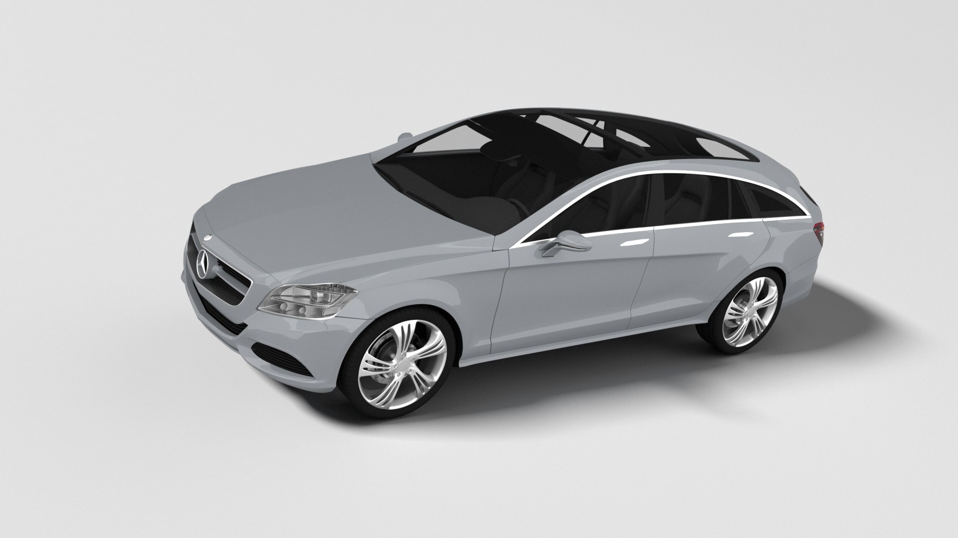 Mercedes-Benz Shooting Brake Concept Model - TurboSquid 2358618