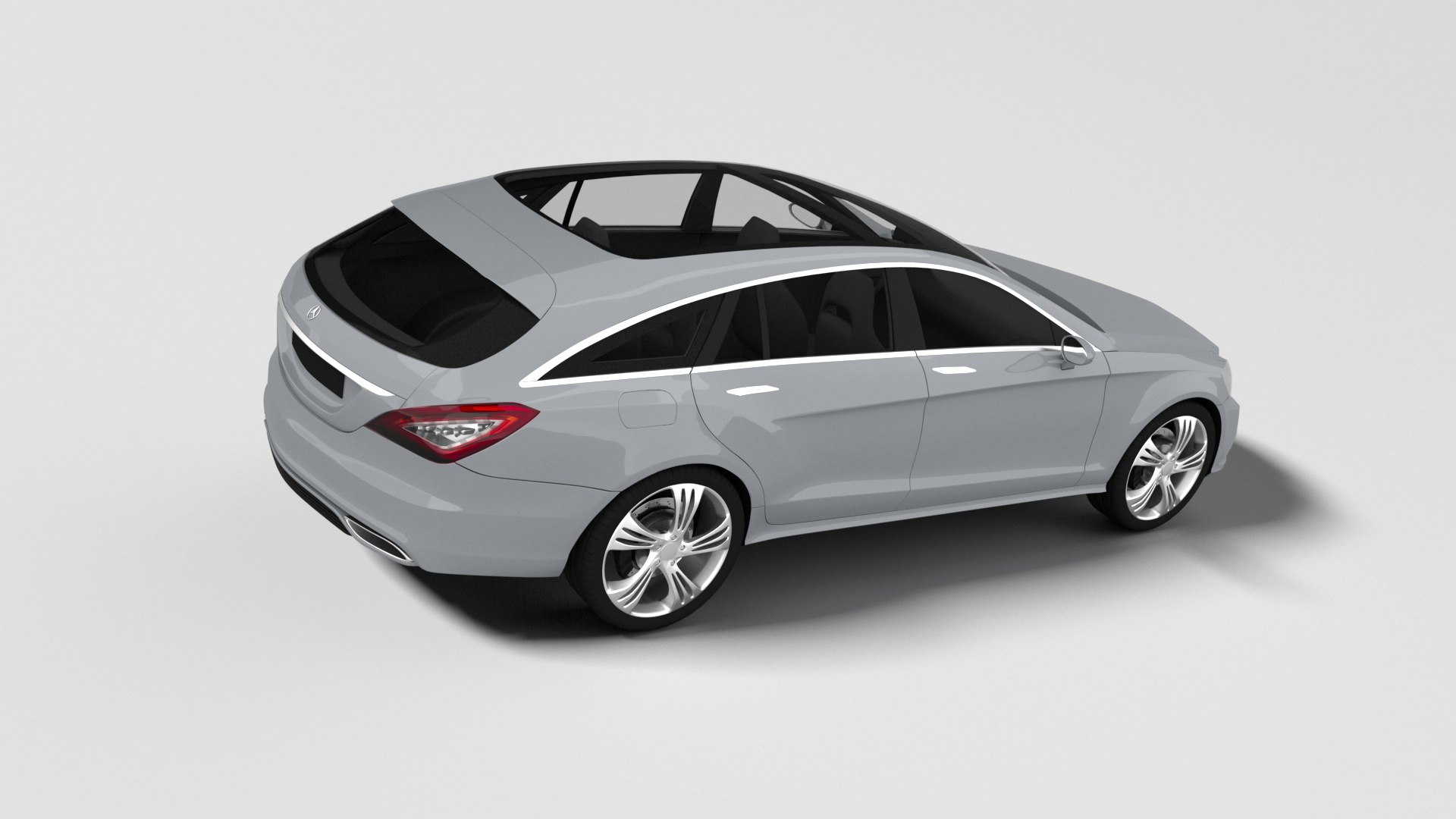 Mercedes-Benz Shooting Brake Concept Model - TurboSquid 2358618