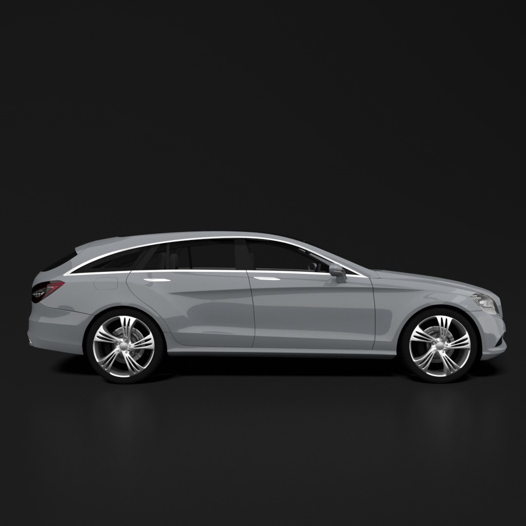 Mercedes-Benz Shooting Brake Concept Model - TurboSquid 2358618