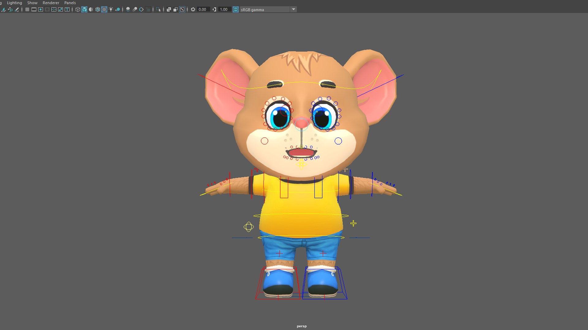 3D Model Mouse Rat Rodent Character Games - TurboSquid 1694278