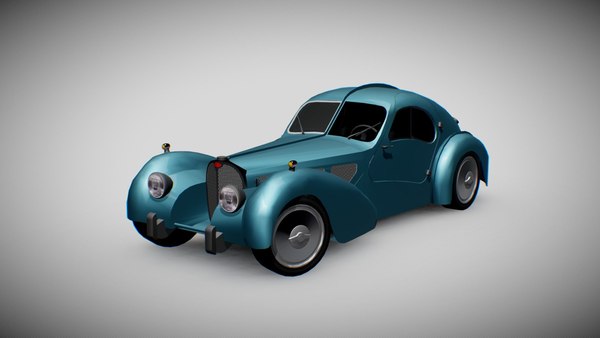 3D bugatti-atlantic - TurboSquid 1782569