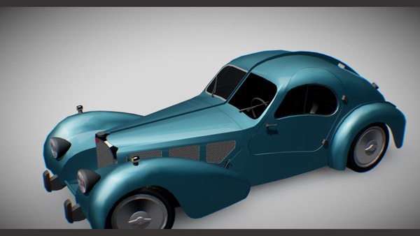 3D bugatti-atlantic - TurboSquid 1782569