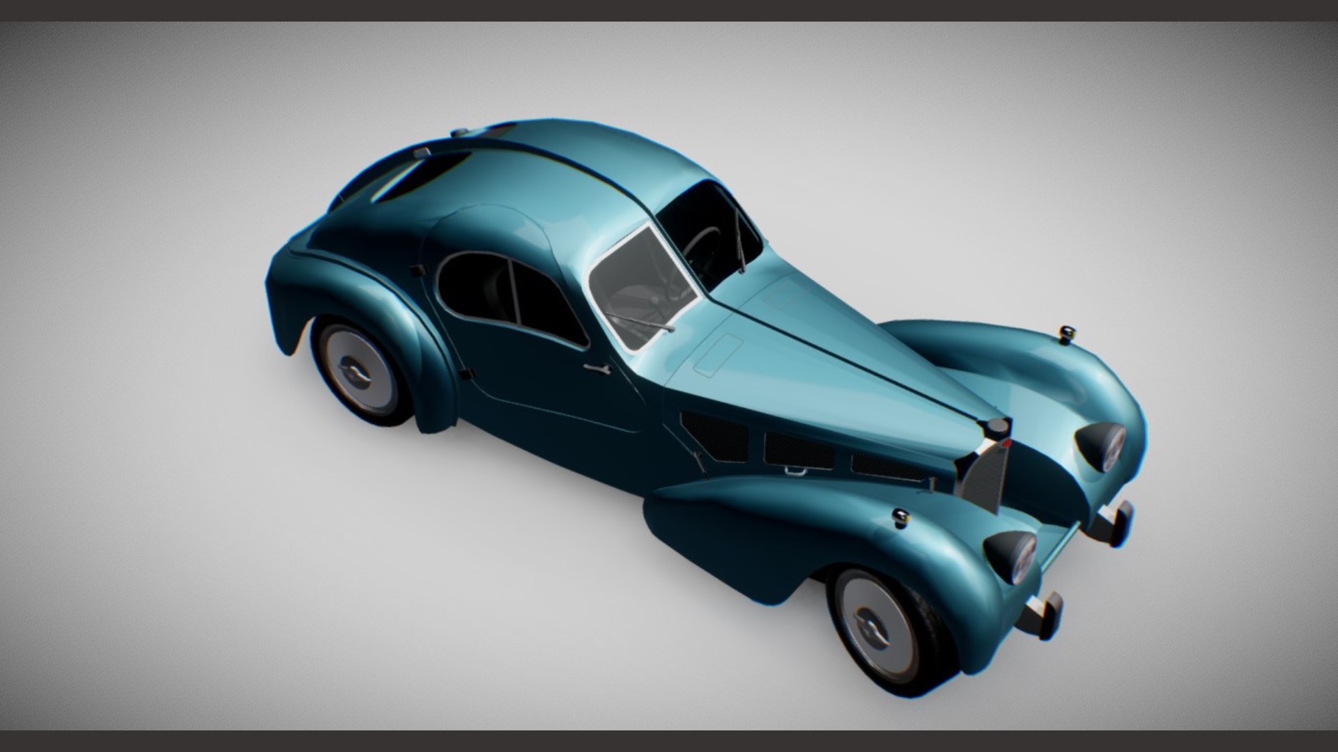 3D Bugatti-atlantic - TurboSquid 1782569
