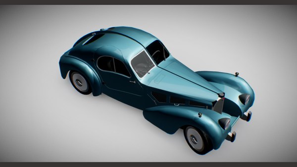 3D bugatti-atlantic - TurboSquid 1782569