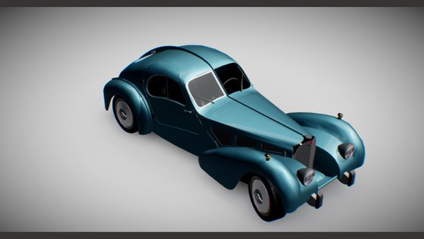 3D bugatti-atlantic - TurboSquid 1782569