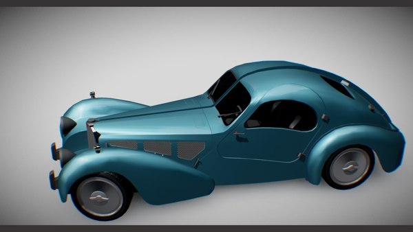 3D bugatti-atlantic - TurboSquid 1782569