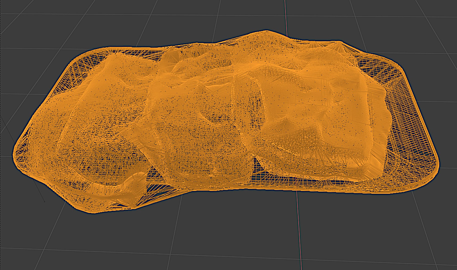 3D Model Raw Meat On A Plastic Tray - TurboSquid 1743716