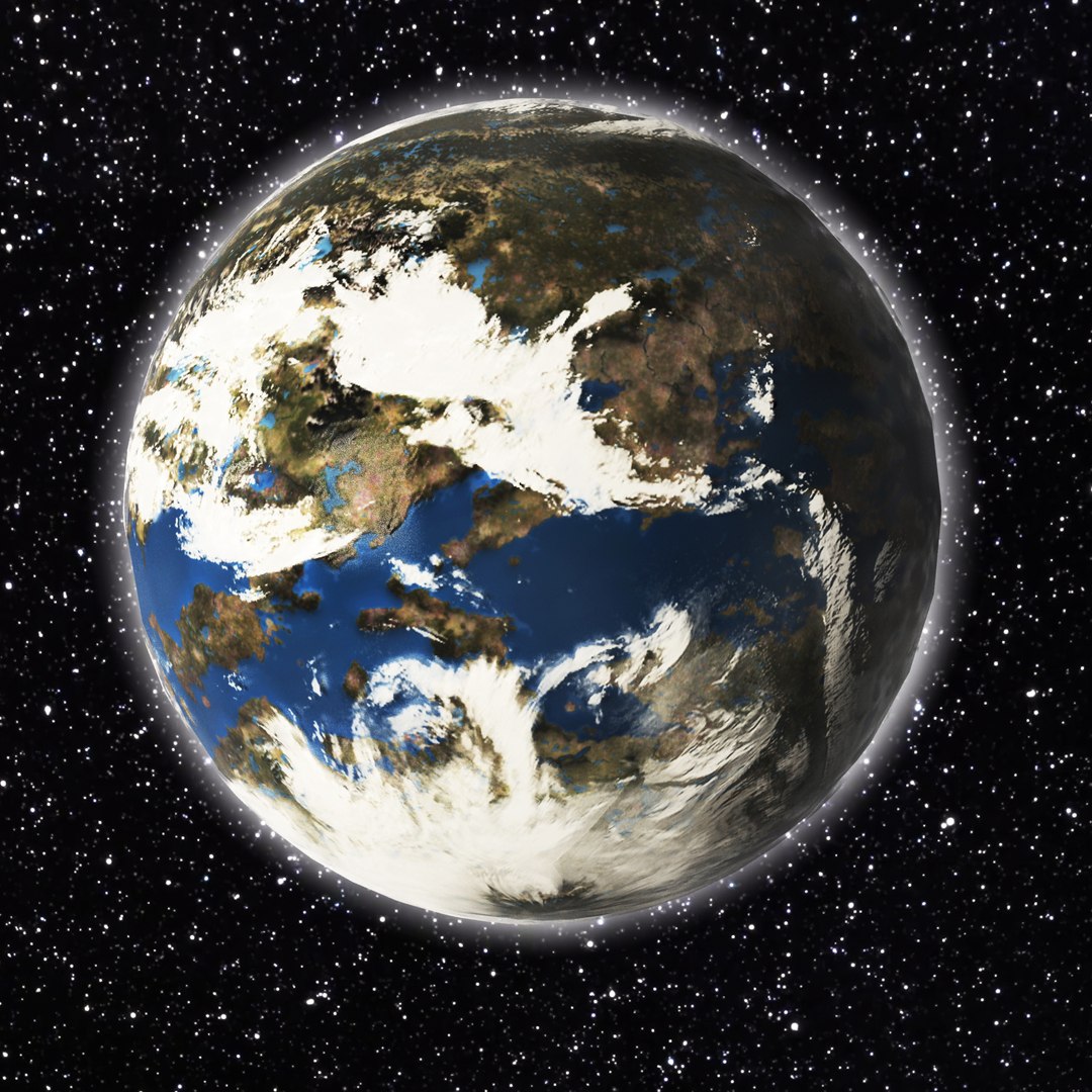 Planet Earth Type 3D Model - TurboSquid 1390562