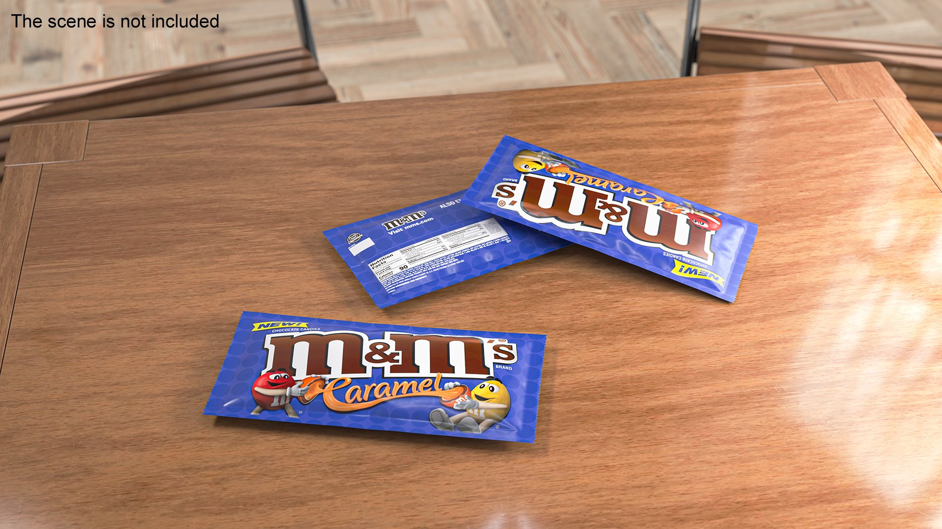Caramel M And Ms Candy Package 3D Model - TurboSquid 2286819