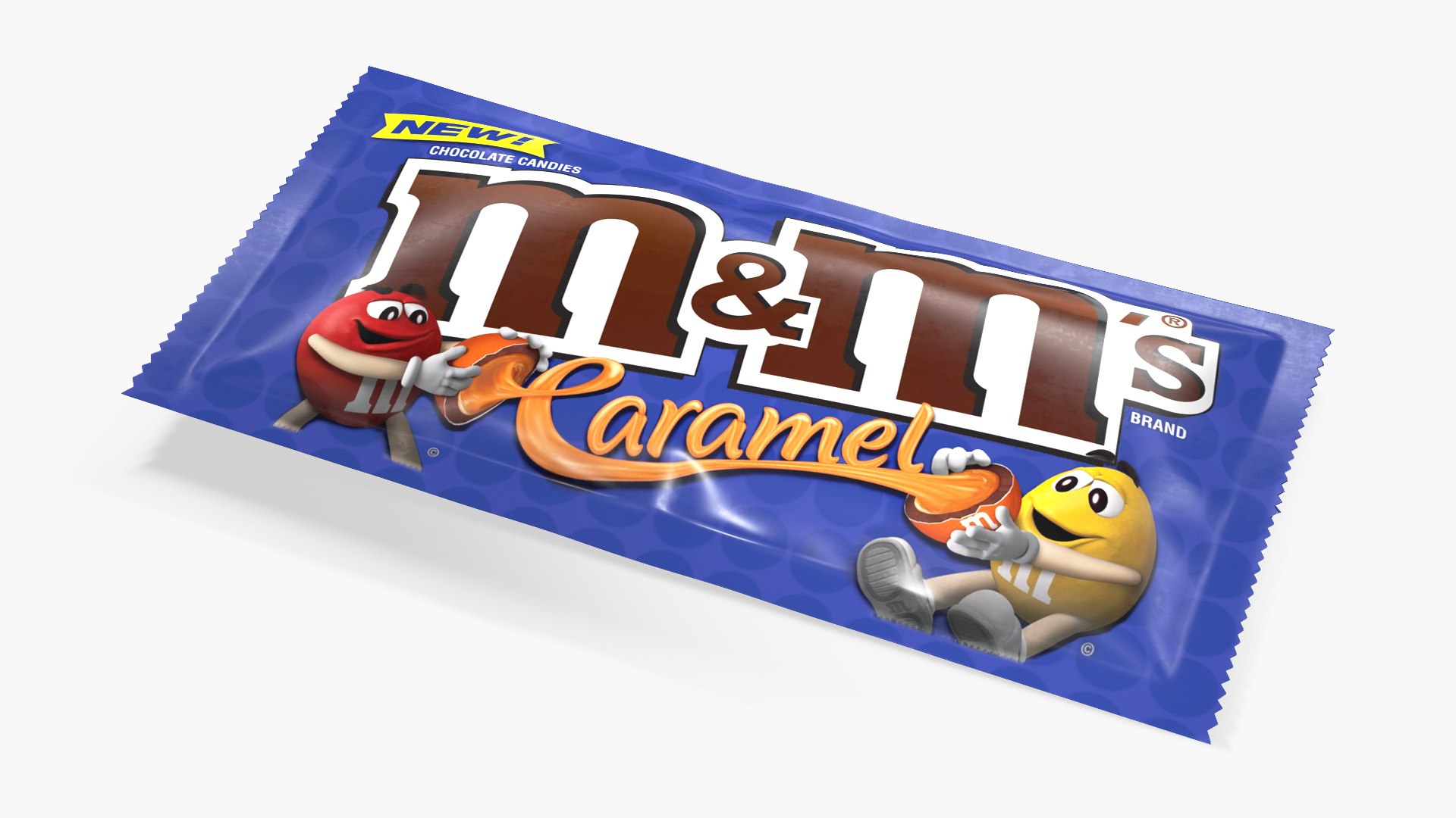 Caramel M And Ms Candy Package 3D Model - TurboSquid 2286819
