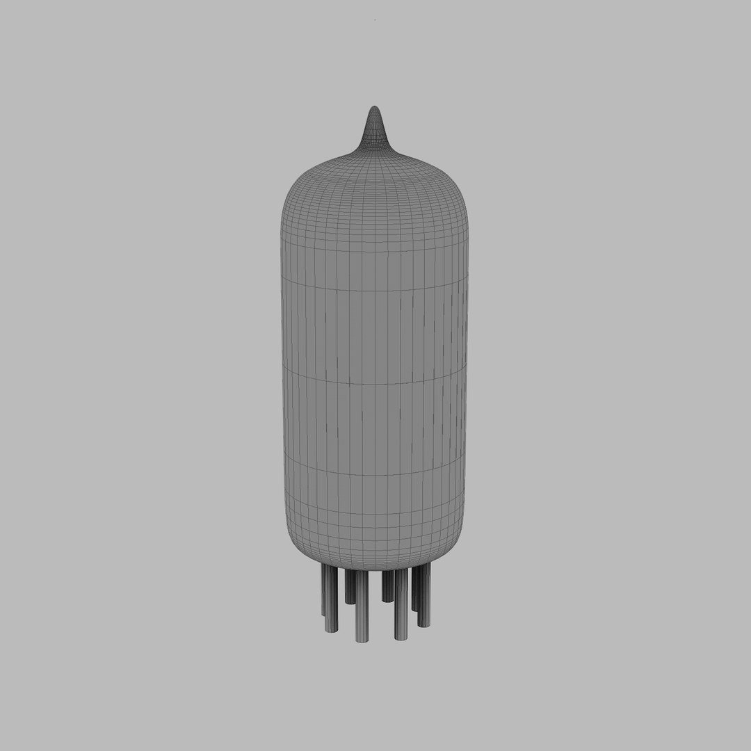 vacuum tube 3d c4d