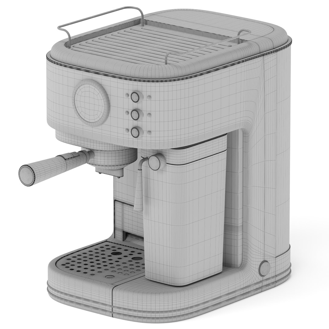 CREATE Espresso Coffee Machine 3D - TurboSquid 2060740