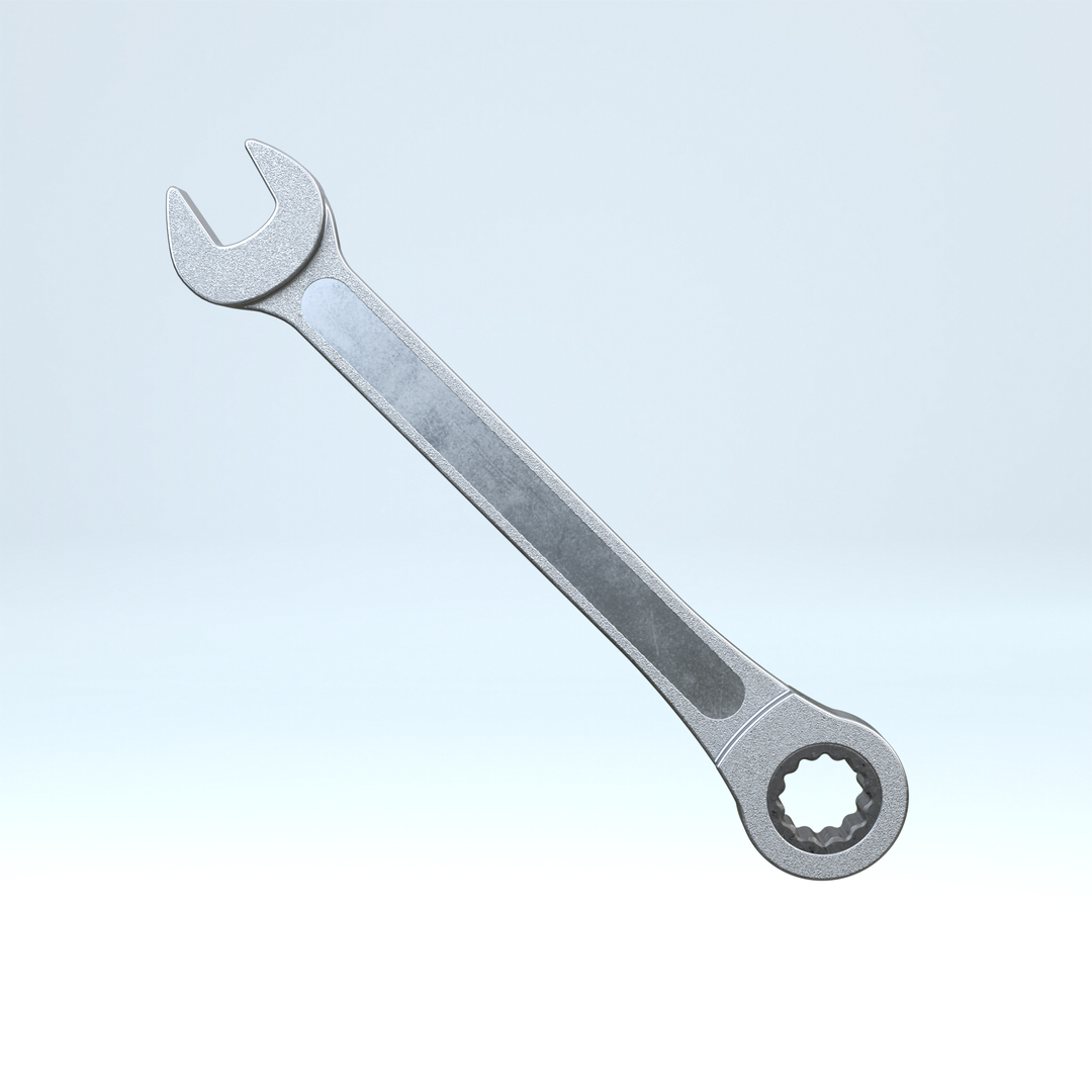 3D Wrench - TurboSquid 2406527