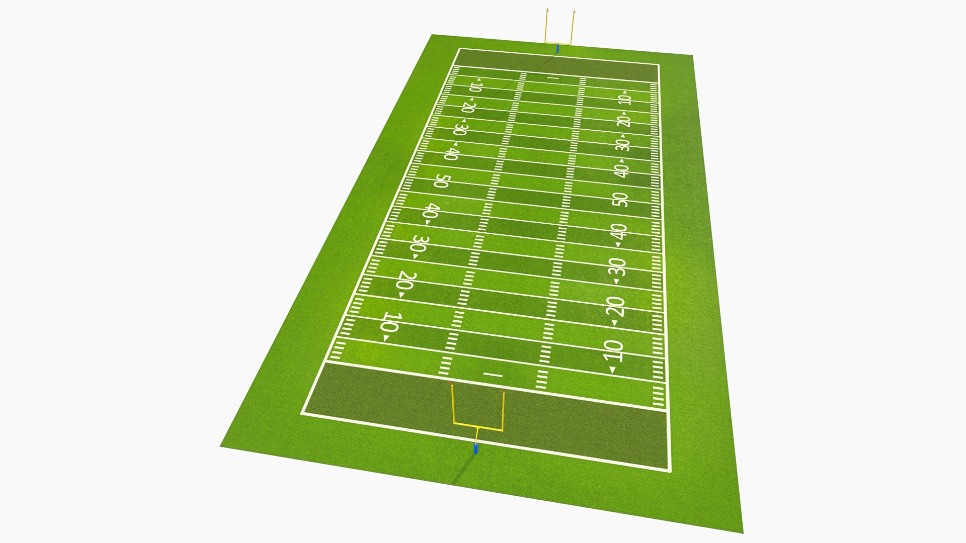 modelo 3d Football Field 02 - TurboSquid 2058369