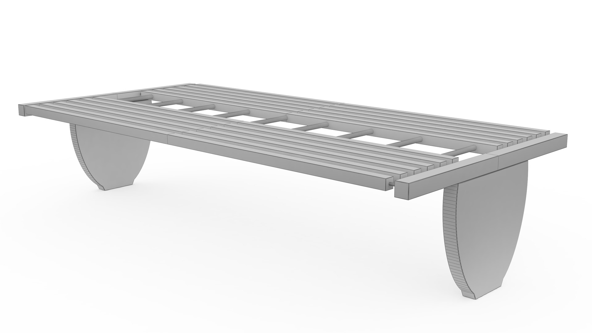 3D BENCH VI Model - TurboSquid 2144749