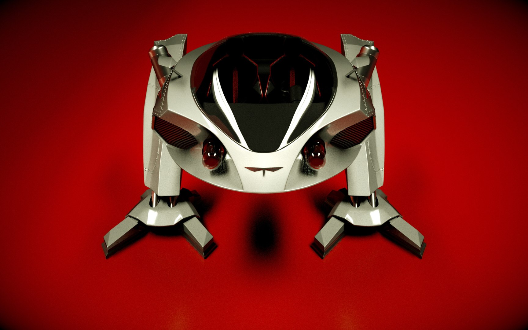 T Robot Rigged 3d Max