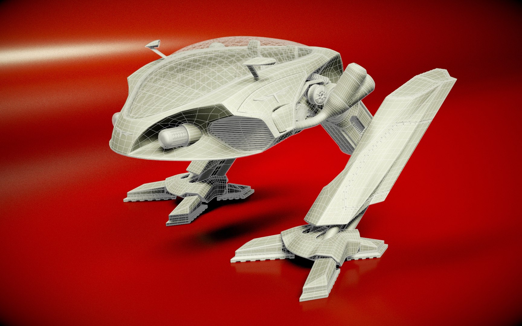 T Robot Rigged 3d Max