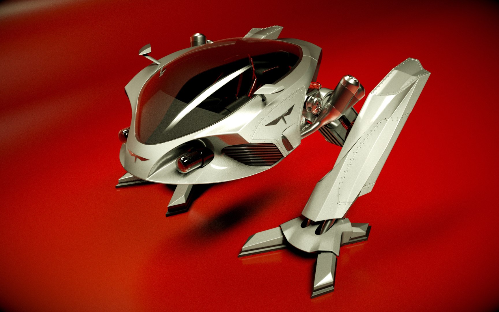 T Robot Rigged 3d Max