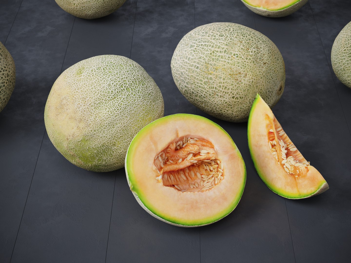 3D model Melons - TurboSquid 2094299