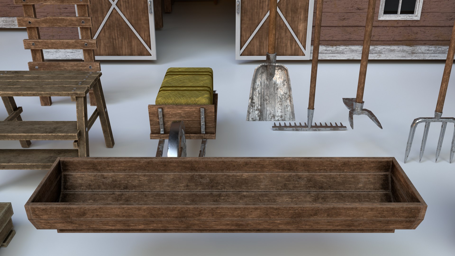 Farm Assets Model - TurboSquid 1727888