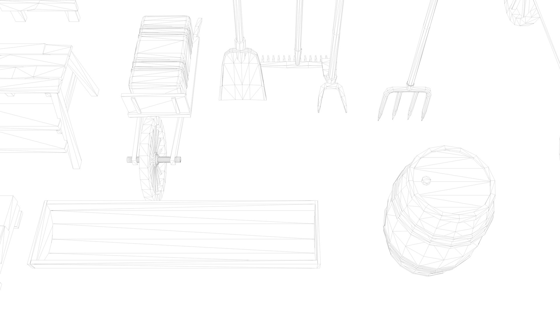 Farm Assets Model - TurboSquid 1727888