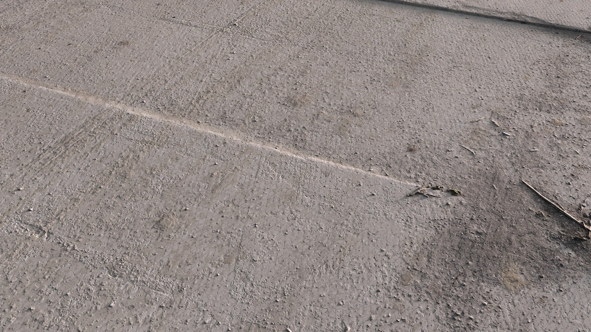 Technological Road Concrete Scan 3D Model - TurboSquid 1431472