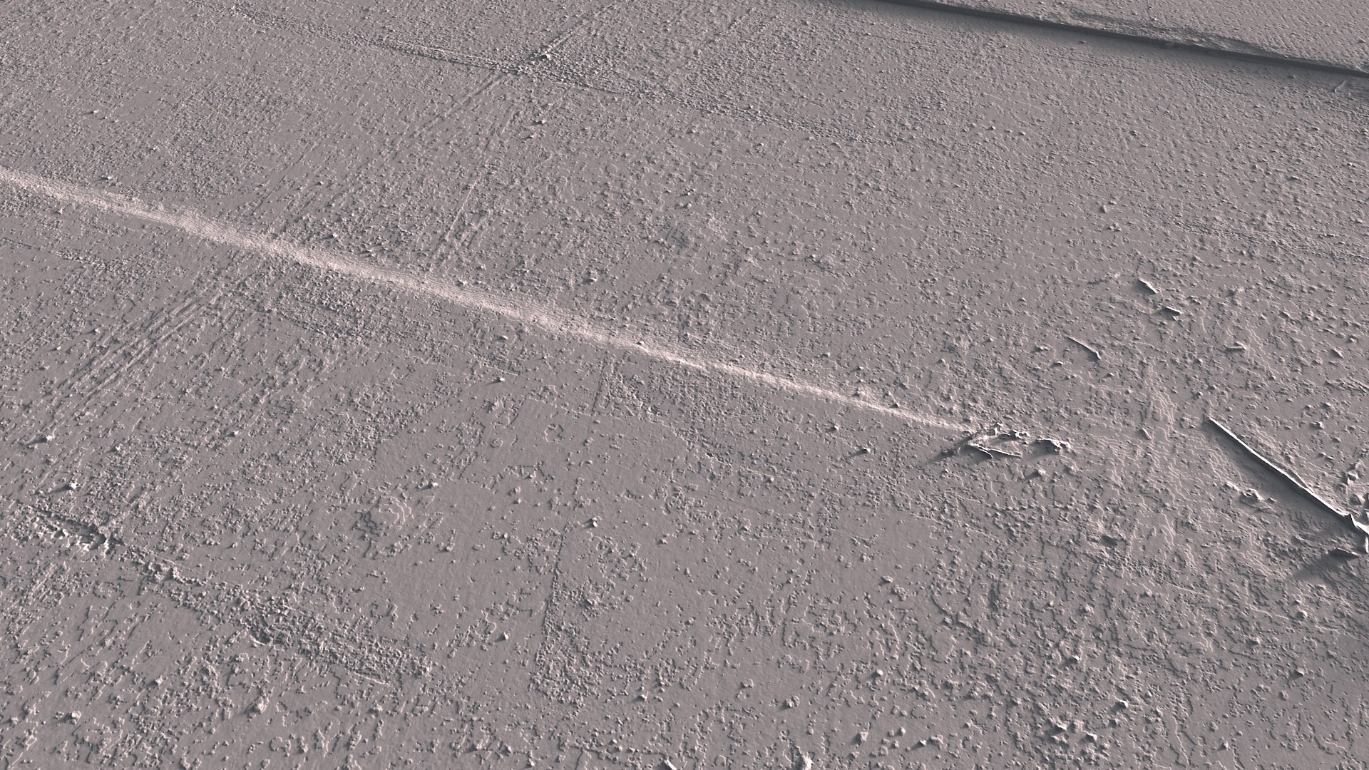 Technological Road Concrete Scan 3D Model - TurboSquid 1431472