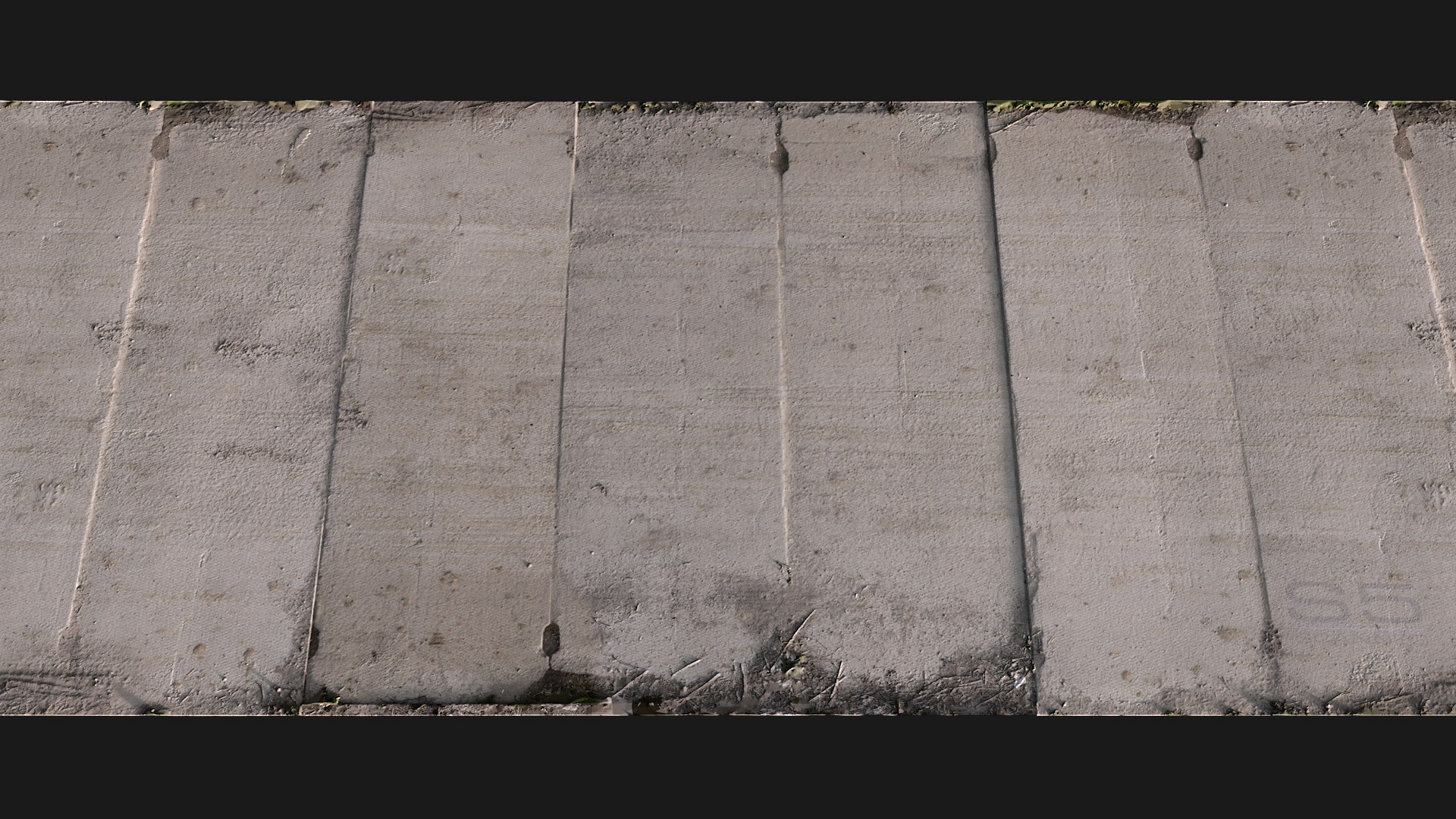 Technological Road Concrete Scan 3D Model - TurboSquid 1431472