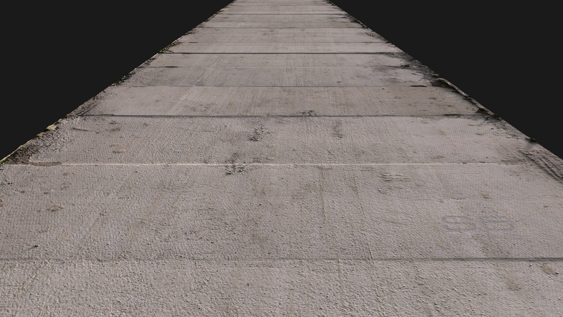Technological Road Concrete Scan 3D Model - TurboSquid 1431472