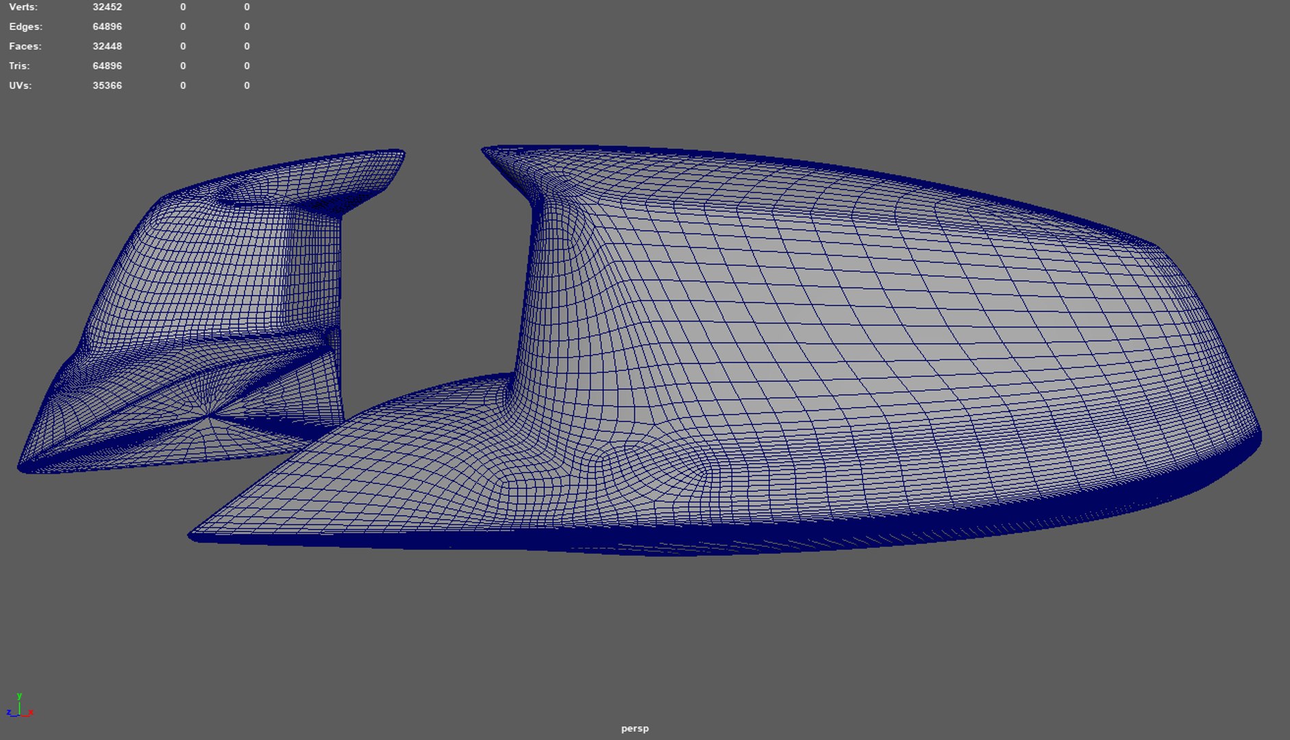 Car Mirror 020 3D Model - TurboSquid 2291276