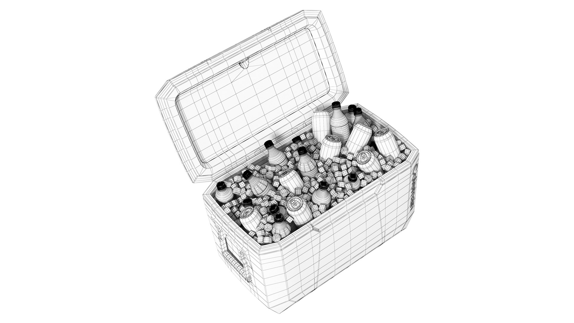 3D Coleman Cooler Box 70QT Xtreme Cool Model - TurboSquid 2219558