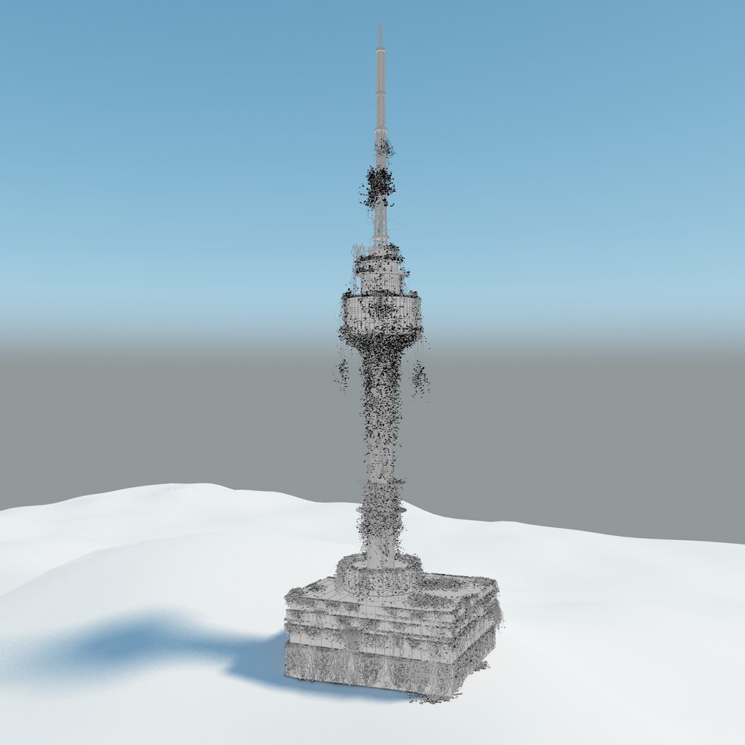 N Seoul Tower Post 3D Model - TurboSquid 1545615