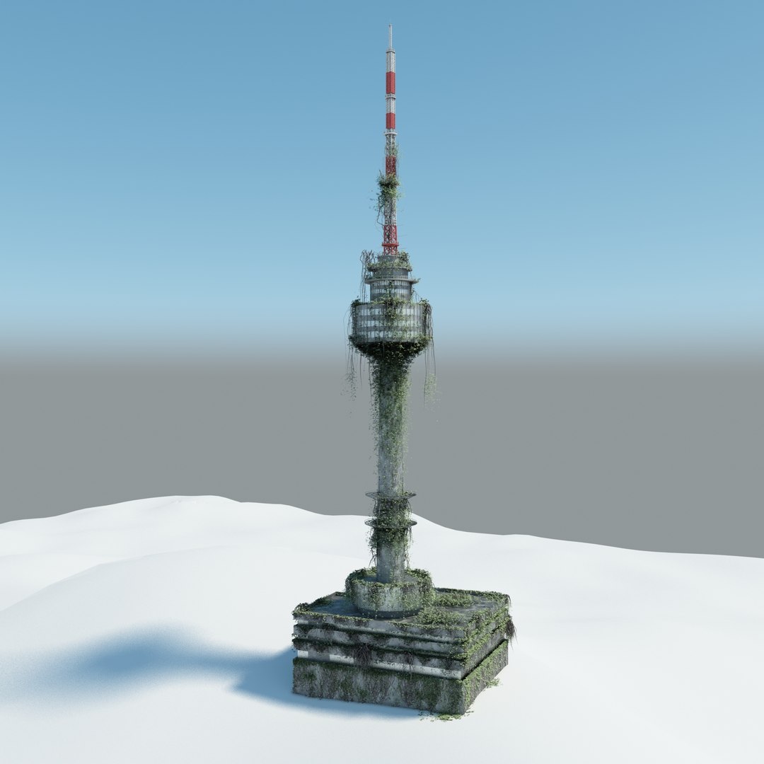 N Seoul Tower Post 3D Model - TurboSquid 1545615